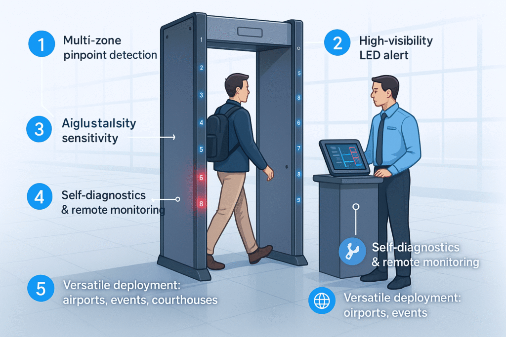 5 Powerful Ways DFMD Multi-Zone Detectors Boost Security Accuracy